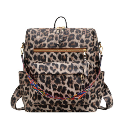 leopard print backpack products for sale | eBay