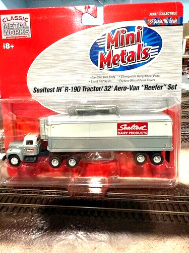 HO Classic Metal Works Mini Metal-International R190 Sealtest Tractor ...