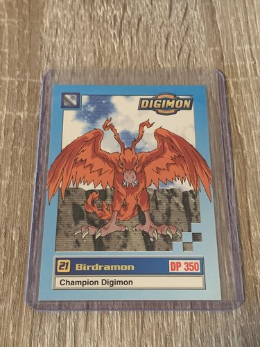 SHIPS SAME DAY Bandai Digimon Trading Card 23 of 34 Birdramon Series 1 ...