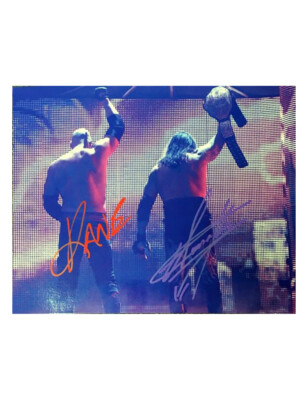 Autographed Prints Wrestling Autographs for sale | eBay