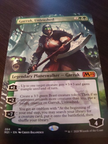 MTG Core 2021 Garruk Unleashed 284 | eBay