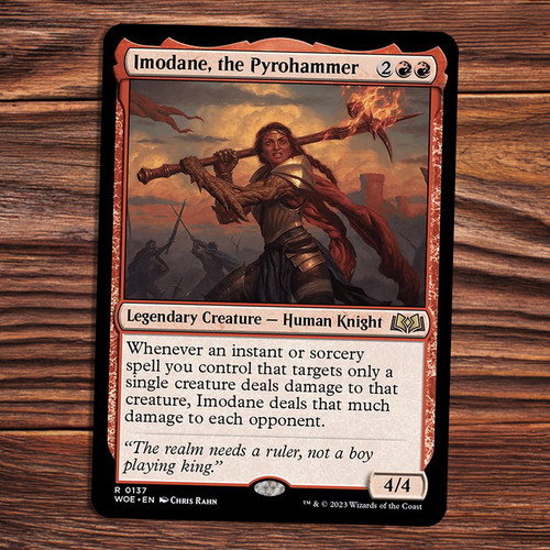 Imodane, the Pyrohammer - NM - Wilds of Eldraine - MTG | eBay