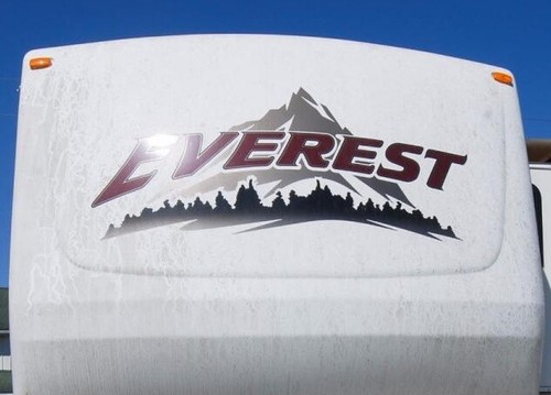 EVEREST by KEYSTONE RV DECAL STICKER CAMPER TRAILER 07 FRONT | eBay