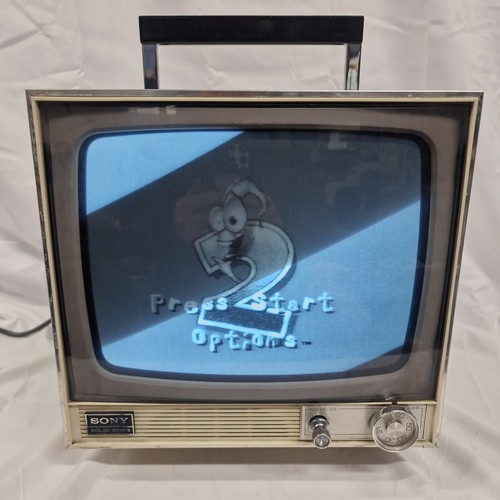 Sony Solid State TV-110UK 12" Portable Black and White TV. Tested ...