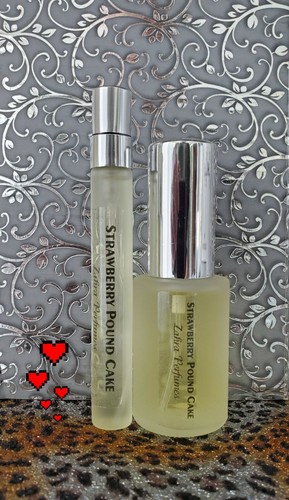 STRAWBERRY POUND CAKE Perfume SET 30ml +10ml made with BATH & BODY ...