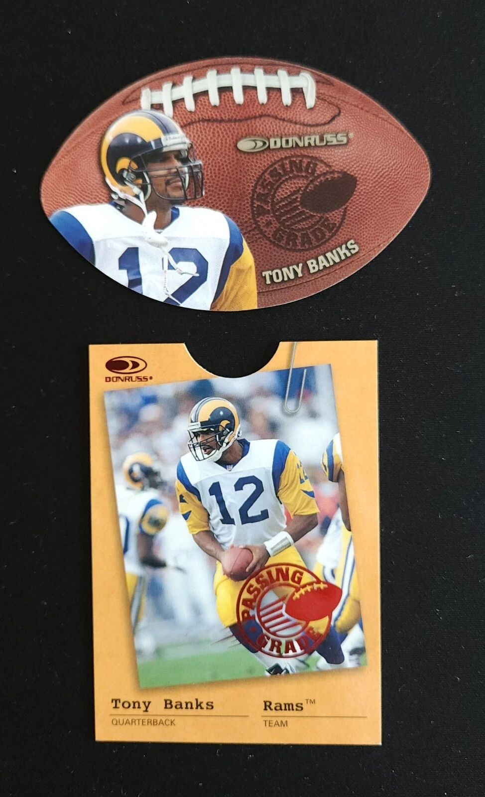 Tony Banks 1997 Donruss #11 Passing Grade /3000 Price Guide - Sports ...