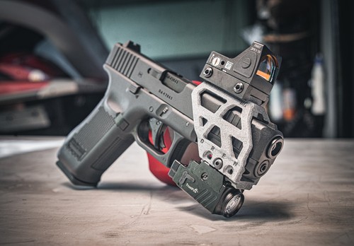 Glock Sight and Light Bridge Mount - Industrial Nylon | eBay