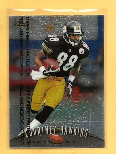 COURTNEY HAWKINS - 1998 Topps Finest -#164 - Steelers - Comb. Shipping ...