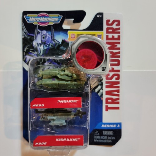 Micro Machines Transformers 2-Pack #005 Brawl & Blackout Series 1 | eBay