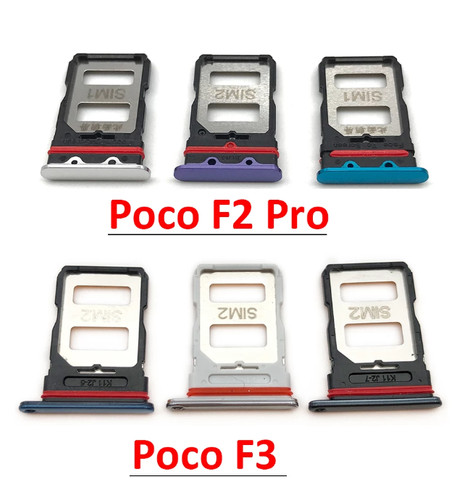 SIM Card Slot Tray Holder Adapter For Xiaomi Pocophone POCO F2 Pro ...