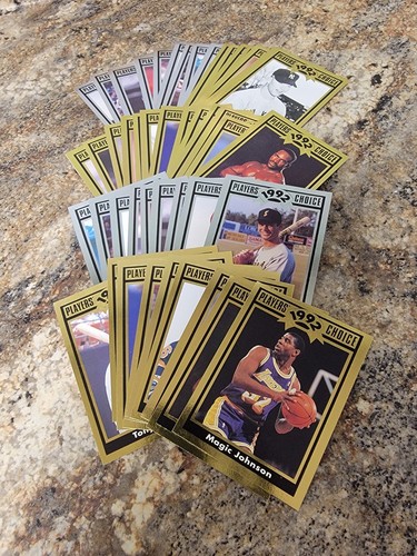 1992 Player Choice Lot of 47 Mixed Sports With Magic-Hull-Sanders ...