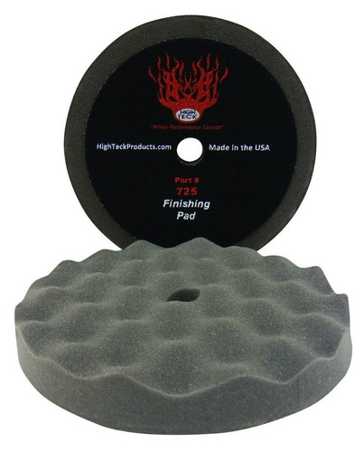 High Teck 725 Hook & Loop Black Foam Waffle Compounding Finishing ...