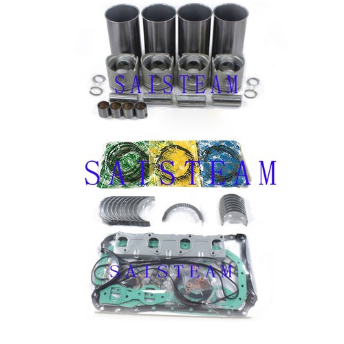 Isuzu 4BD1 4BD1T Engine Rebuild Kit fits NPR NQR Truck Forklift ...