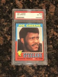 Joe Greene 1971 Topps #245 Base Price Guide - Sports Card Investor