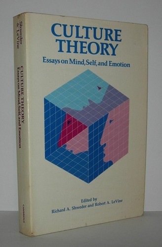 Richard A Shweder / CULTURE THEORY Essays on Mind Self and Emotion 1st ...
