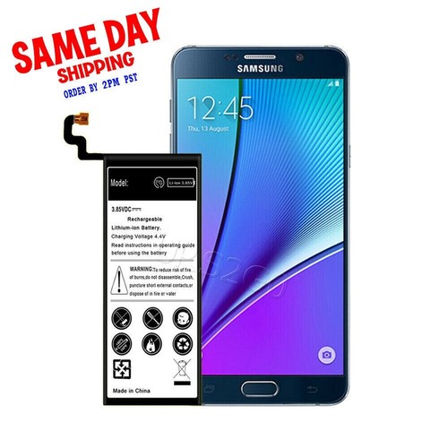 Long Endurance 6630mAh EB-BN920ABE Battery for Samsung Galaxy Note 5 ...