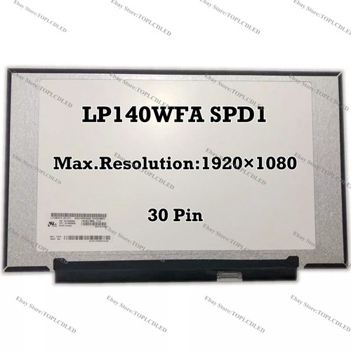 LP140WFA SPD1 Fit LP140WFA-SPD1 1920×1080 30 Pin LCD Screen Panel ...
