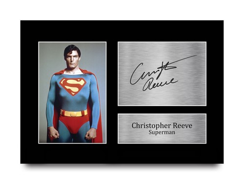 SUPERMAN SIGNED PHOTO AUTOGRAPH CHRISTOPHER REEVE SIGNATURE 8X10 ...
