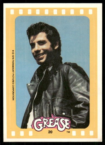 Grease 1978 Movie Topps Sticker Card #20 (NM) | eBay