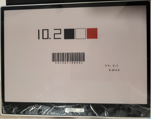 10.2 inch E-Ink Display e-Paper - Cloud only , 3 Color Black-white-red ...