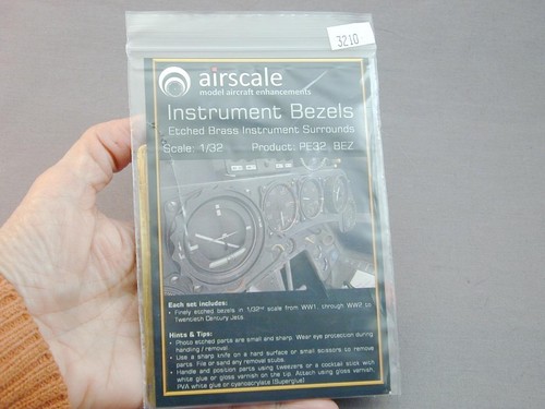 Airscale 1/32 Etched Brass Instrument Bezels PE32 BEZ | eBay