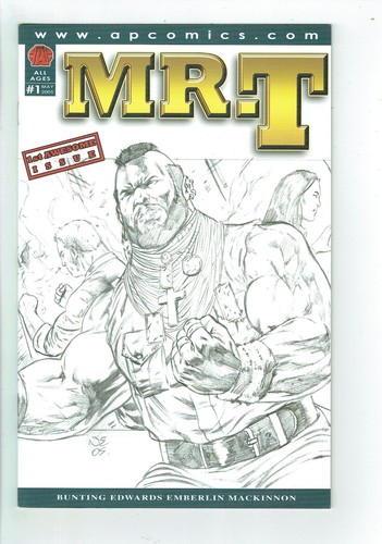 AP Comics Mr T #1 Sketch Cover 2005 HTF Comic Book NM G40 | eBay