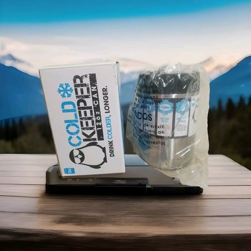 New 12oz Can Beer Cooler Keeper Insulator Holder Cold Vacuum Stainless ...