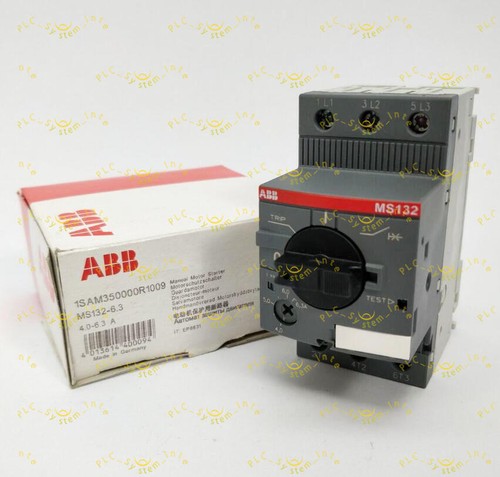1PC New ABB MS132-6.3 4-6.3A Motor Circuit Breaker 1SAM350000R1009 | eBay