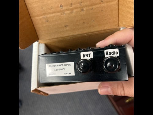 Anatech Microwave AB915B475 902-928MHZ CAVITY BAND PASS FILT | eBay