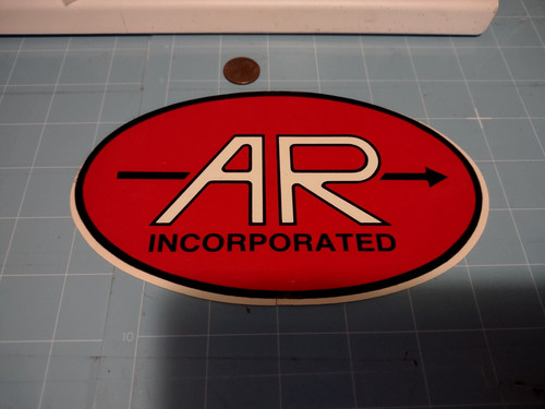 VINTAGE AR INC Sticker / Decal ORIGINAL OLD STOCK | eBay