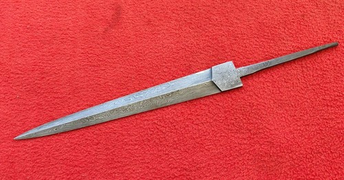 Damascus Steel German Boot Dagger Blank Blade | eBay