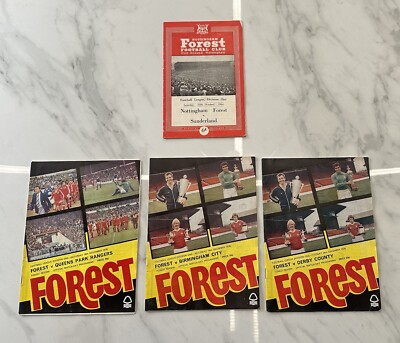 Nottingham Forest Football Programmes for sale | eBay