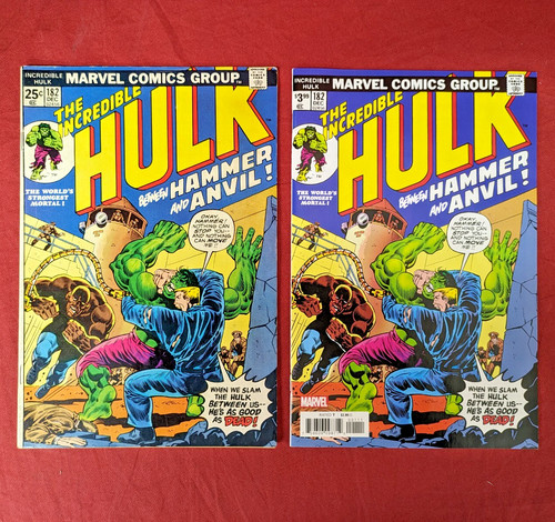 Incredible Hulk # 182 F/VF FINE/VERY FINE - Wolverine 3rd Appearance ...