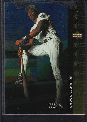 CHUCK CARR 1994 SP BASEBALL #108 DIE CUT MARLINS SP RARE | eBay