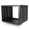 NEW PA DJ 8RU Portable Equipment Rack Mount Storage Case.on wheels.19 ...