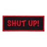 Shut Up Fool Black & White Patch, Funny Sayings Patches | eBay