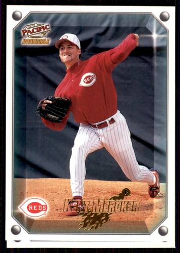 1998 Pacific Invincible Gems of the Diamond Kent Mercker Cincinnati ...