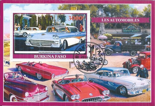 Block Used Old Concept Cars Classic Car Cars Ford Fairlane | eBay UK
