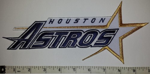 HOUSTON ASTROS 10" MLB BASEBALL CREST PATCH | eBay