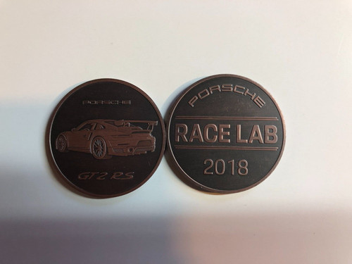 2018 Porsche Christophorus Calendar Coin Münze - RARE!!! Awesome L@@K ...