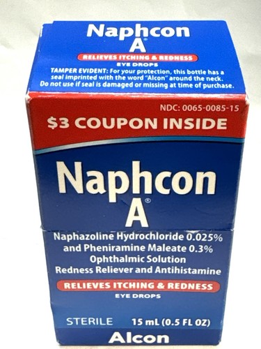 naphcon a redness relief 0.5oz exp 2028 | eBay