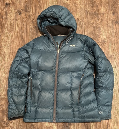 GoLite 800 Down Fill Puffer Jacket Women’s Small Hooded Long Sleeve ...
