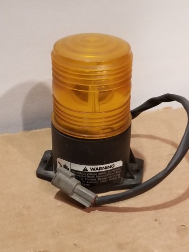 WORKING - J.W. Speaker Model 537 Orange Strobe Light (12-80 VDC) | eBay