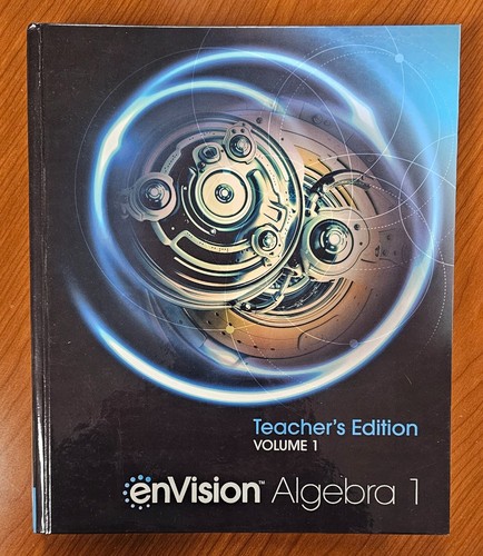 Envision Algebra 1 Volume 2 Teacher Edition - Hardcover - NEW 328931799 ...