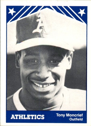 1983 Idaho Falls Athletics TCMA #29 Tony Moncrief Culver City ...