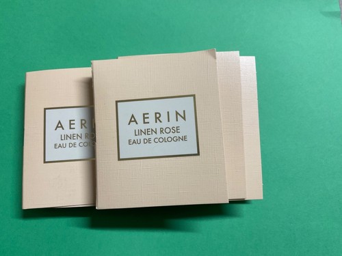 Set of 4 Estee Lauder AERIN Linen Rose Eau de Parfum Spray Sample 1.5ml ...