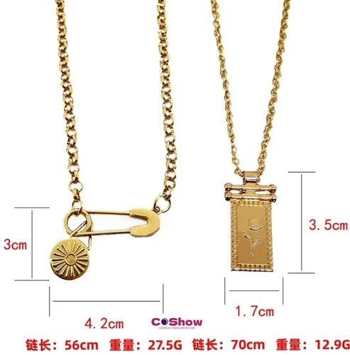 Game Love And Deepspace Caleb Rafayel Necklace Jewelry Fashion Necklace ...