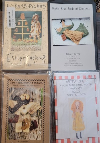 MIXED LOT PRIMITIVE SEWING PATTERNS lot 57 | eBay