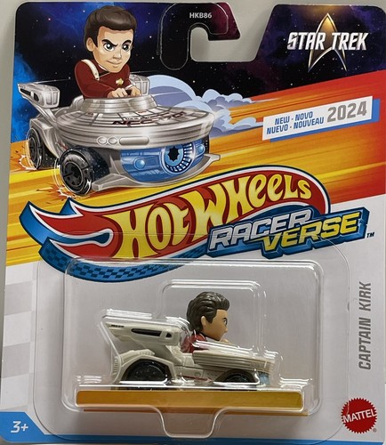 Hot Wheels RACER VERSE STAR TREK “CAPTAIN KIRK NEW 2024 On Hands | eBay