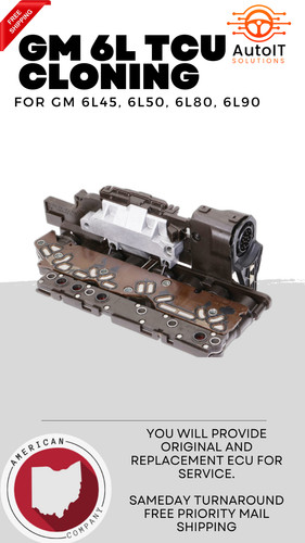 GM Cloning Programming service For 6L45, 6L50, 6L80, 6L90 TCM TCU | eBay